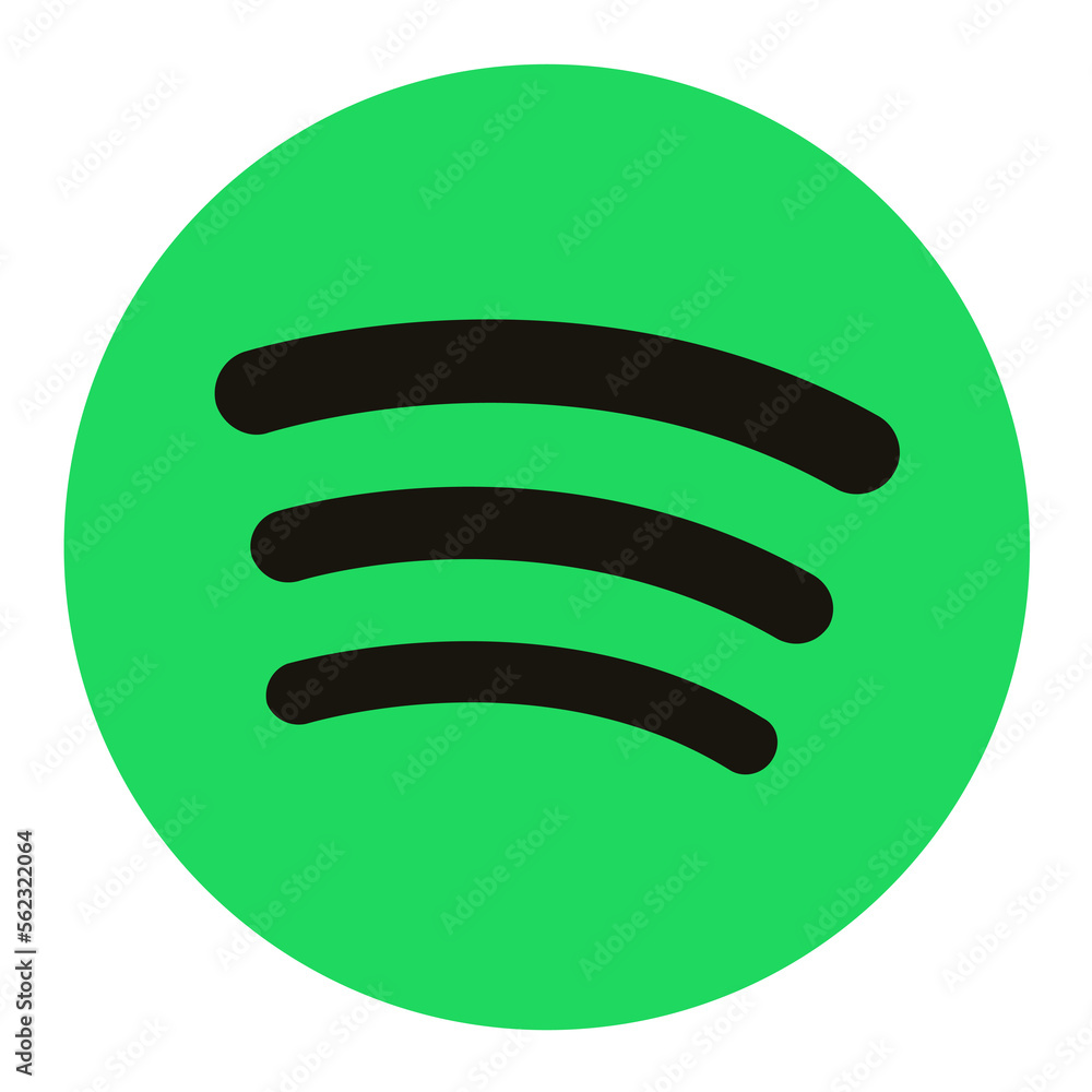 Spotify icon Stock Photo | Adobe Stock