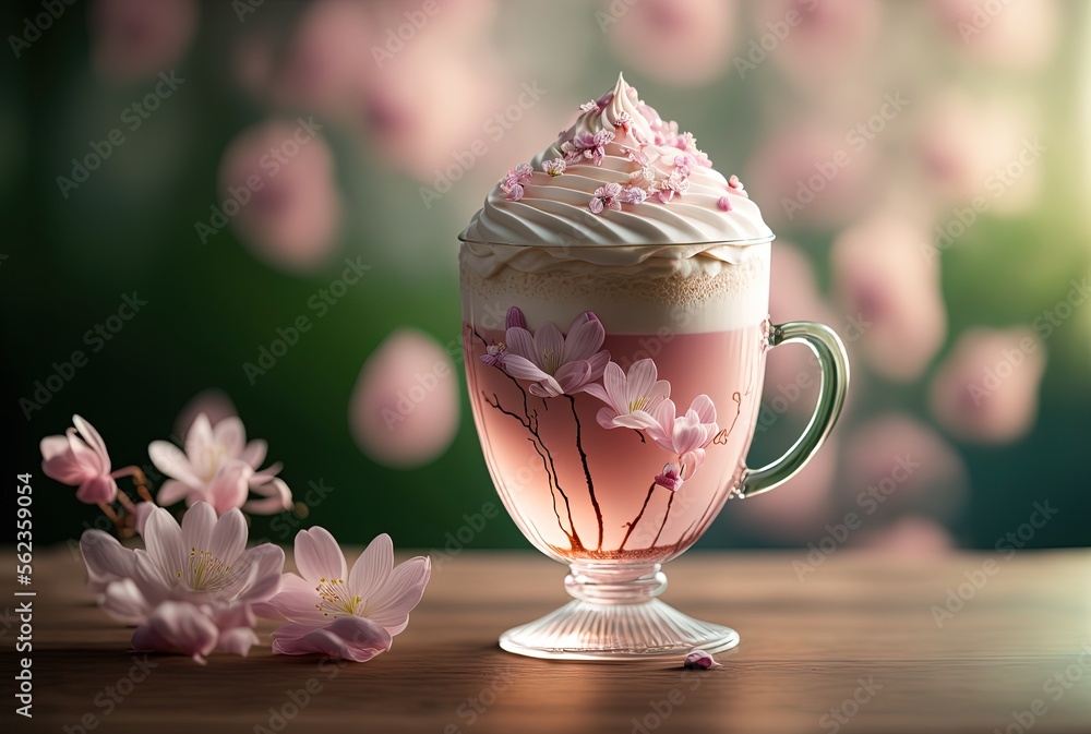 Chocolate Latte Background