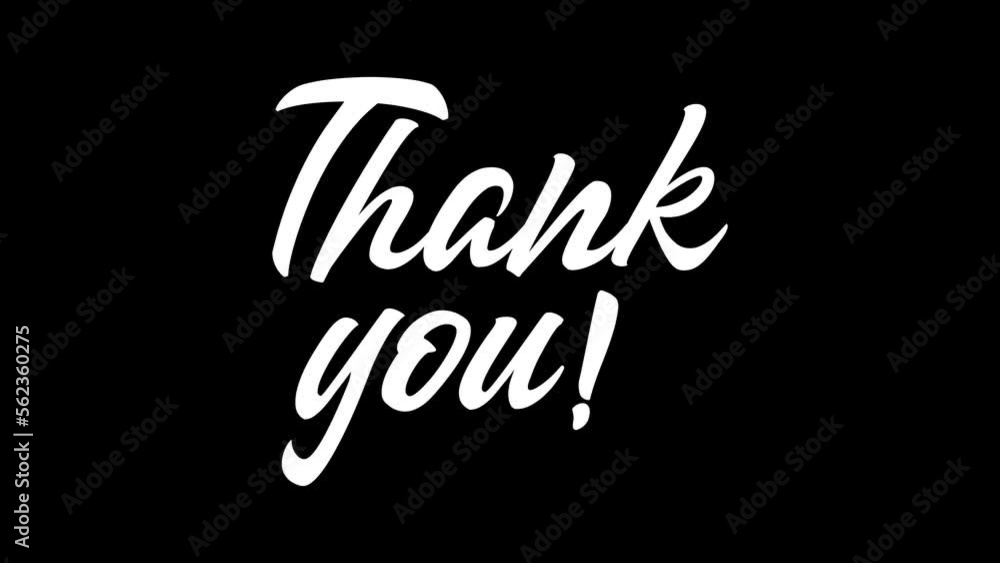 Thank You animated, suitable for celebration, wishes, events, message ...