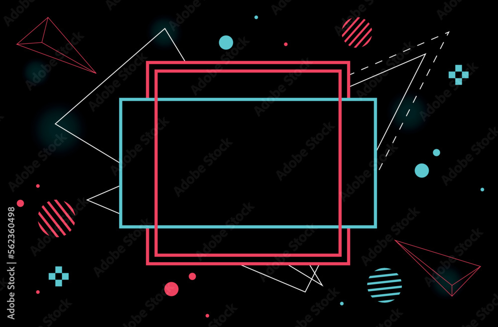 Black Background Poster