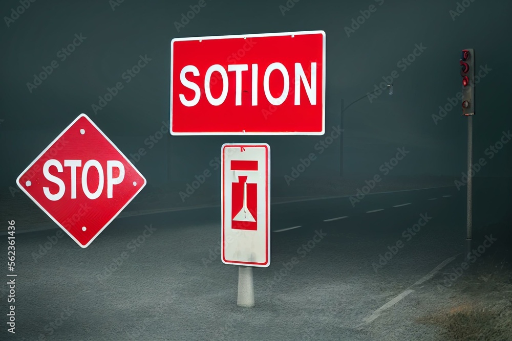 Isolated red Not Allowed stop sign, Prohibition sign or stop sign ...