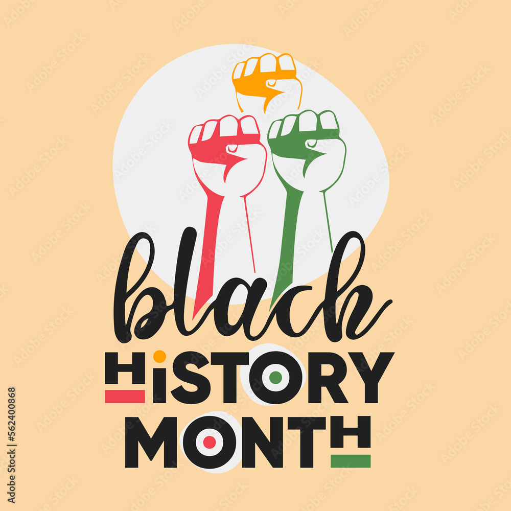 Modern logo, black history month, fist, african american wrestling ...