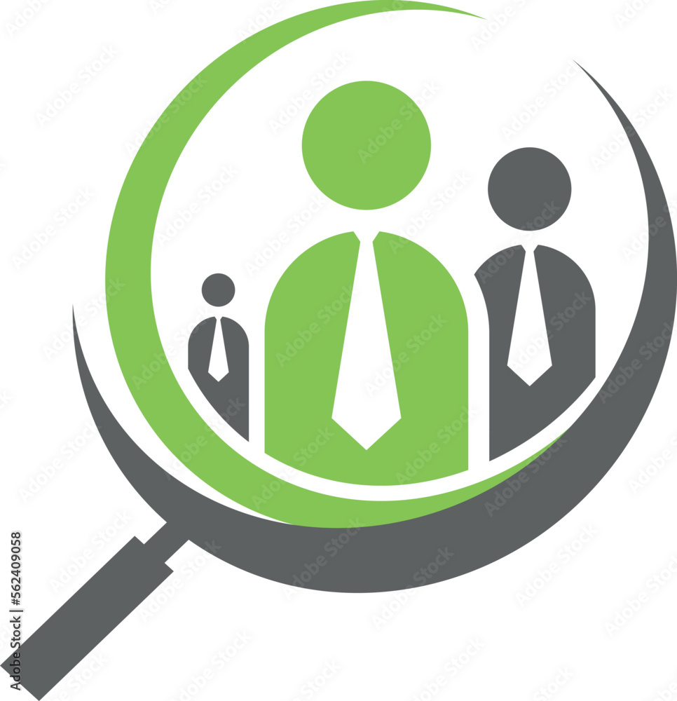 job search requirements logo icon Stock Vector | Adobe Stock