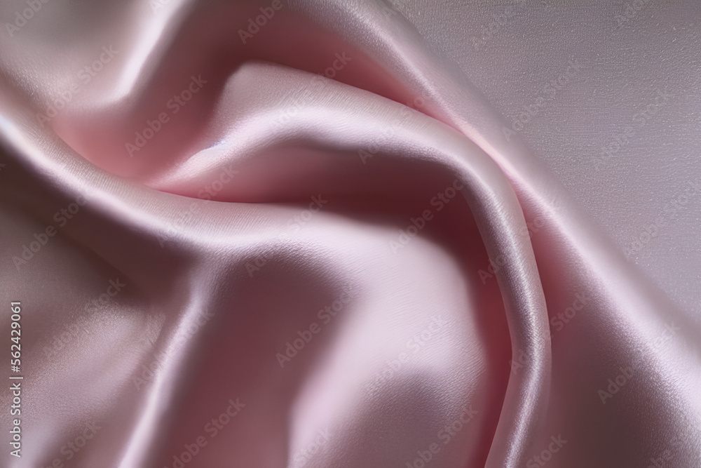 Light pink satin fabric smooth texture IA Stock Illustration | Adobe Stock