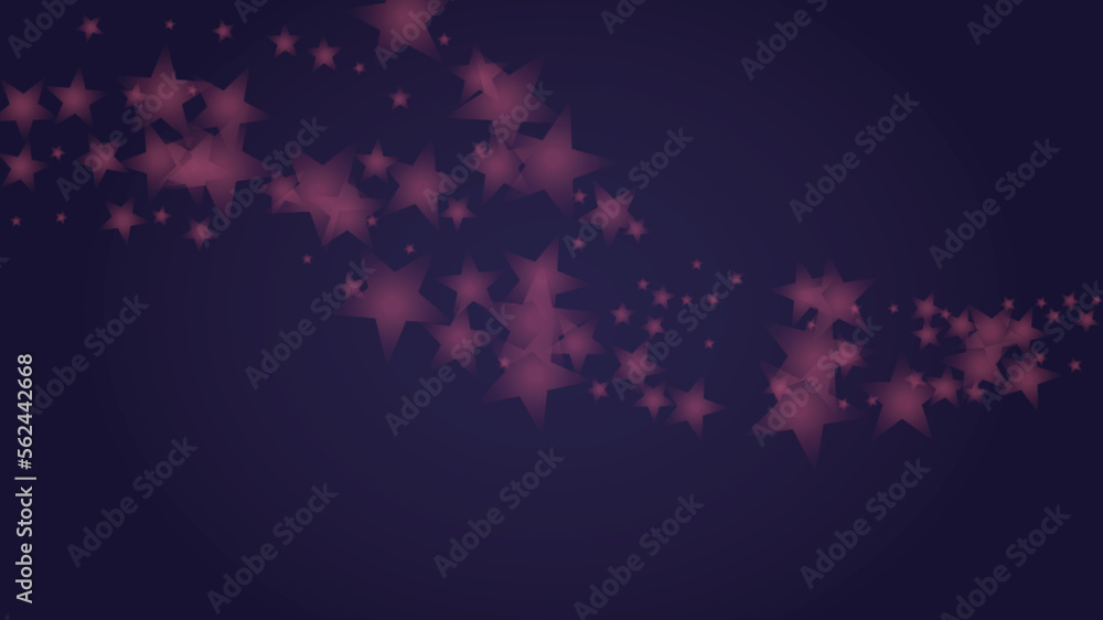 Vector Magical Glowing Background with Silver and Purple Falling Stars ...