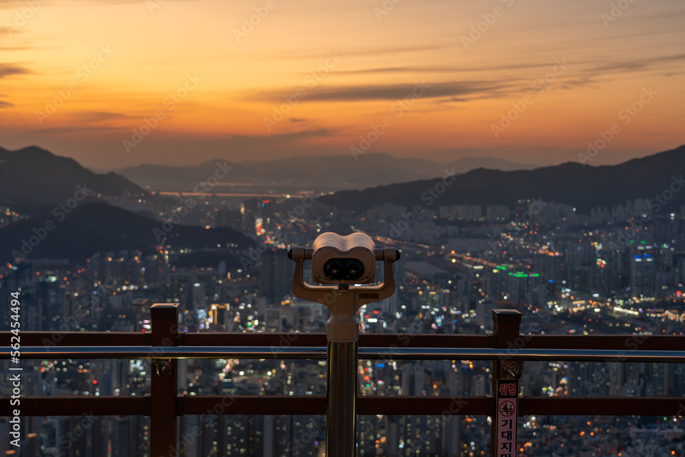 Panoramic and Night view of apartments and high-rise buildings at ...