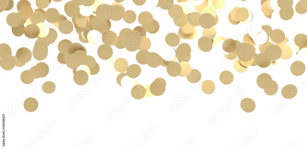 Glittering golden confetti png. Glittering golden confetti falls from ...