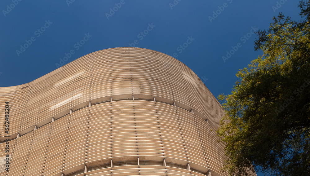 Sao Paulo, Brazil. May 05, 2007. Exterior Facade View of Famous and ...