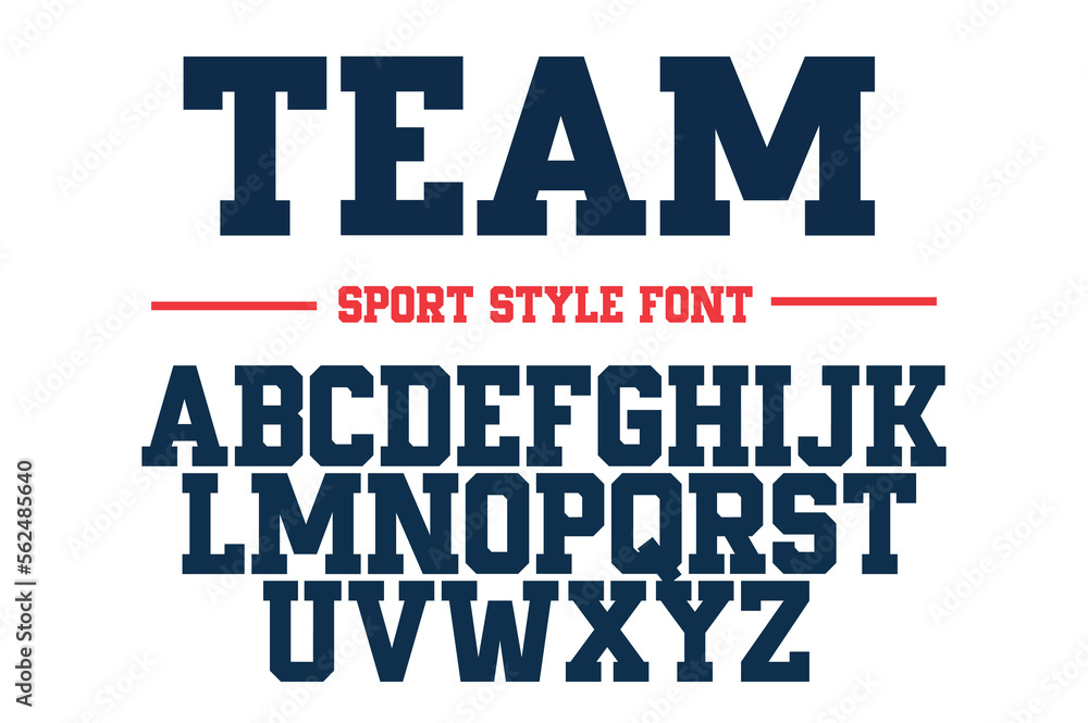 College Football Font