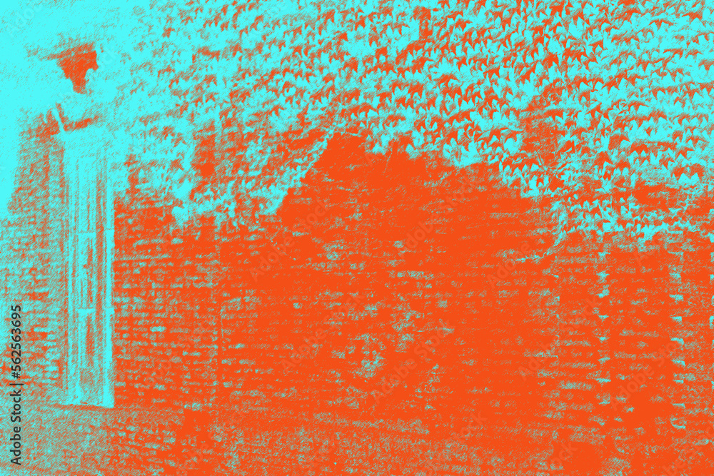 muro, con textura, grunge, pintando, viejo, metal, ensuciar, herrumbre ...