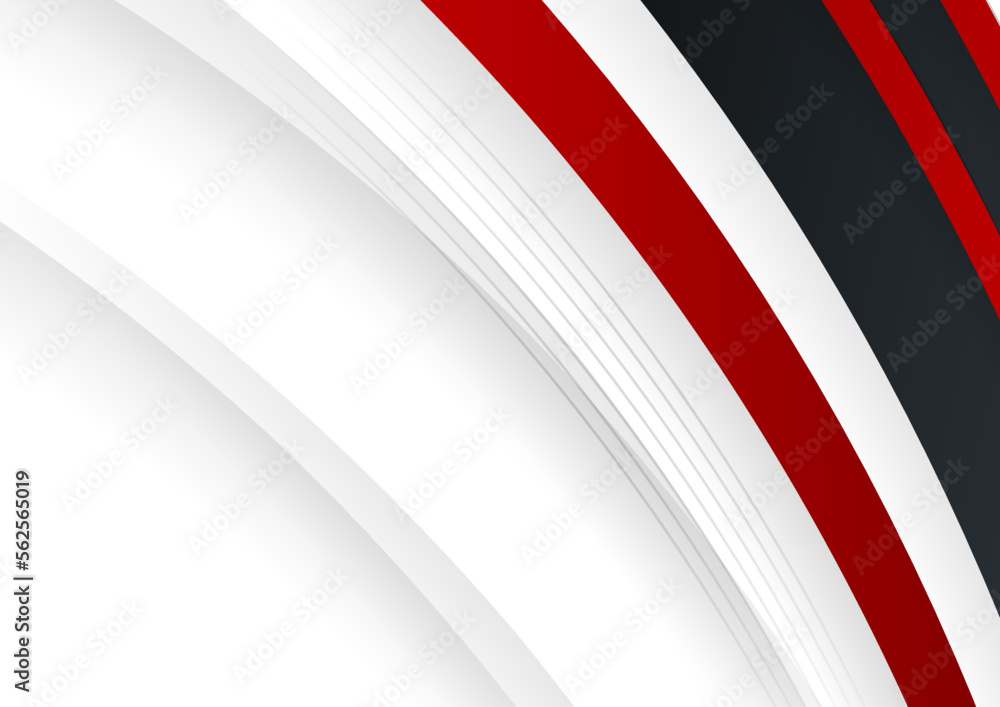 Modern red and black border frame element background for design ...