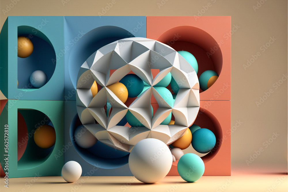 Unleashing the Power of 3D Abstract Geometry in Graphic Design: A ...