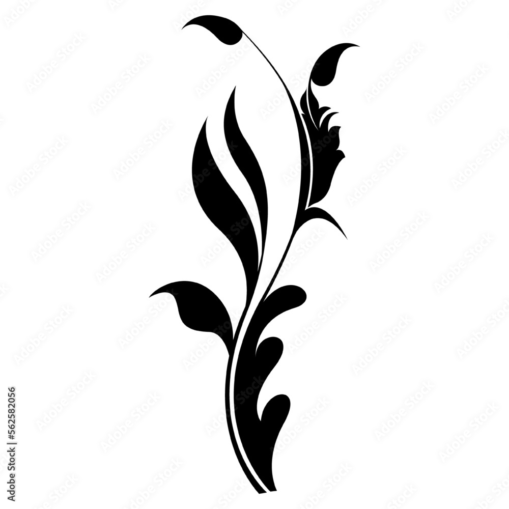 flourish vector, icon, symbol, logo, clipart, isolated. vector ...