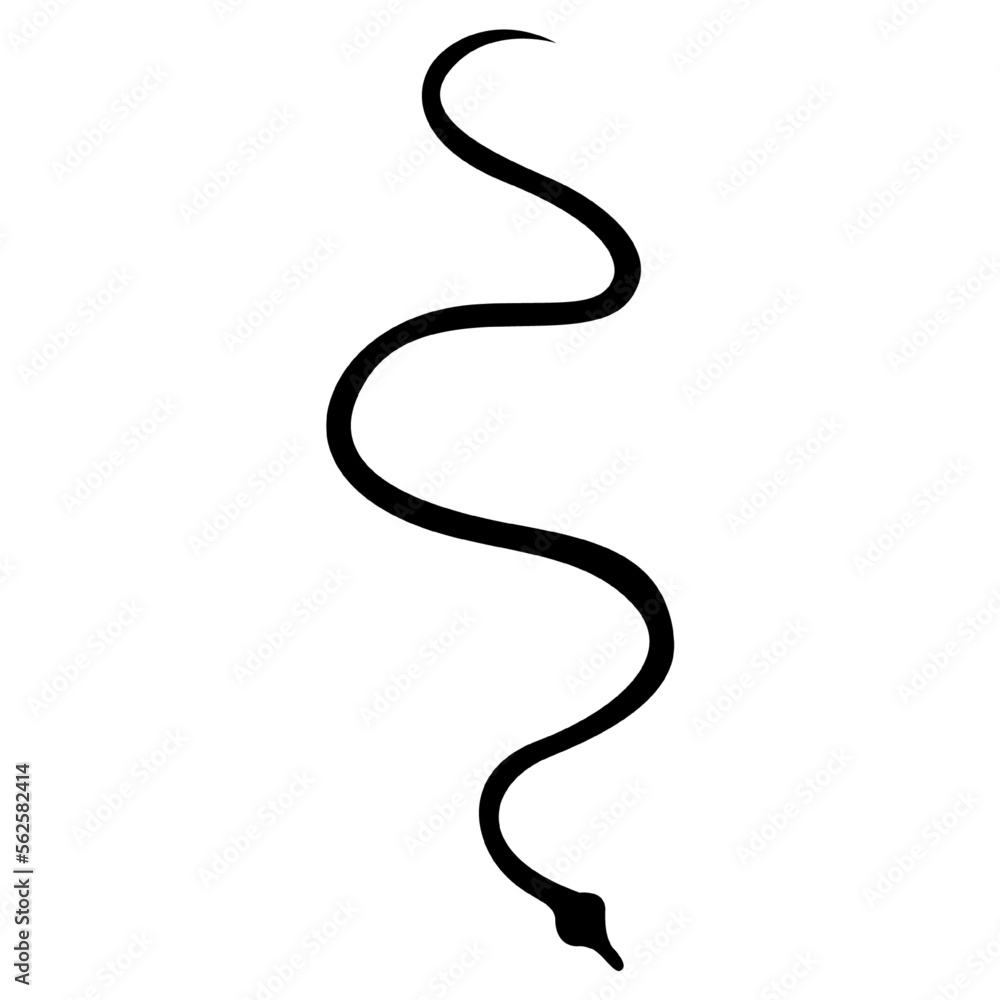 snake vector, icon, symbol, logo, clipart, isolated. vector ...