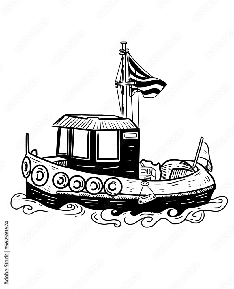 A tugboat or tug is a marine vessel that manoeuvres other vessels by ...