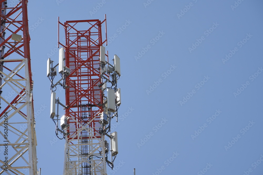 4g, 5g, antenna, background, base, blue, broadcast, broadcasting, cell ...