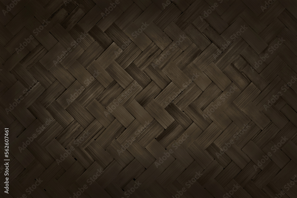 Brown weave bamboo pattern, woven rattan mat texture for background and ...