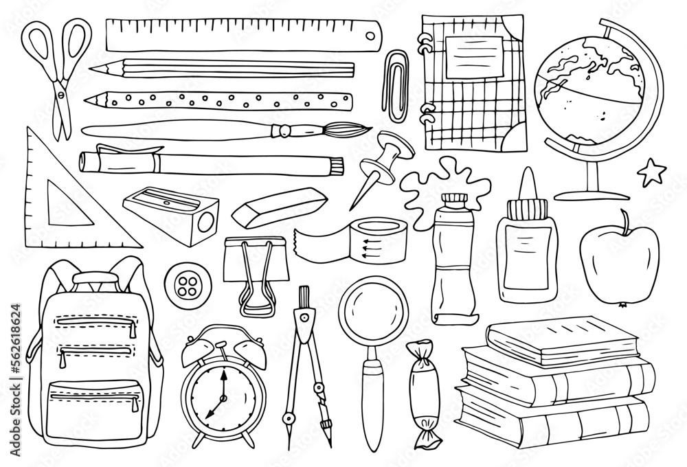 School Supplies Outline