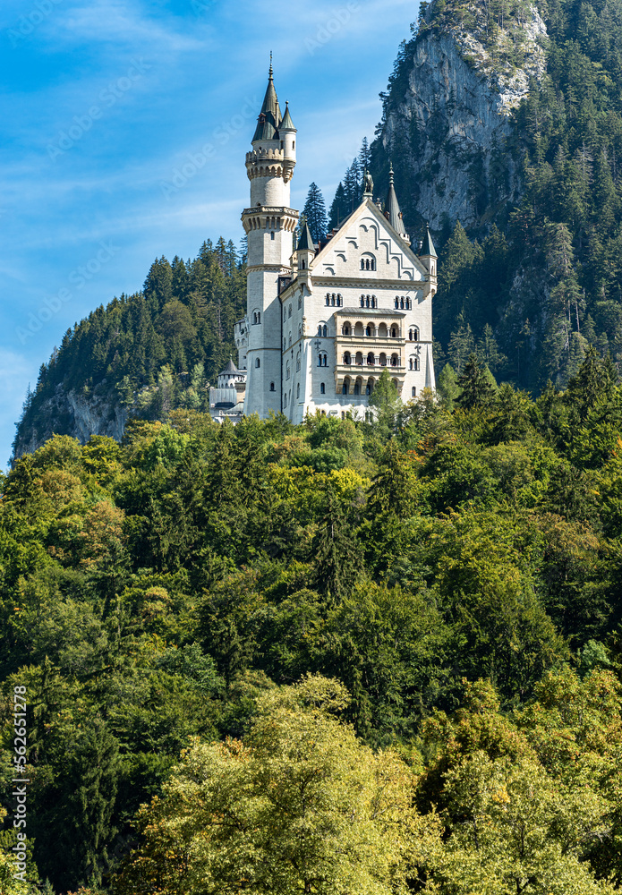 Famous Neuschwanstein Castle (New Swanstone Castle - Schloss ...
