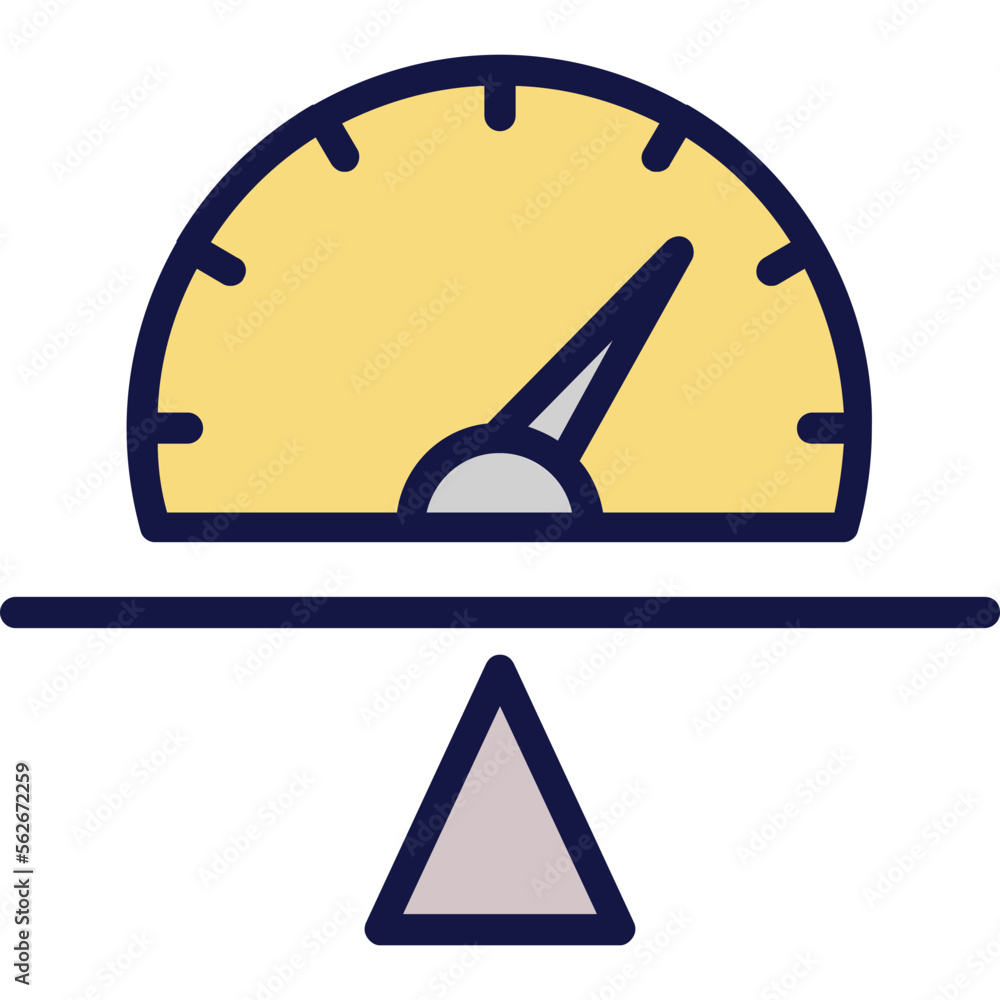 Balanced scorecard, performance Vector Icon Stock Vector | Adobe Stock