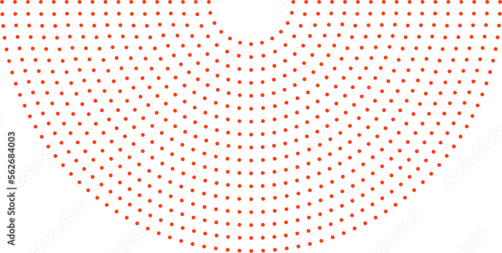 Dotted Line Effect Decorative Element Stock Vector | Adobe Stock