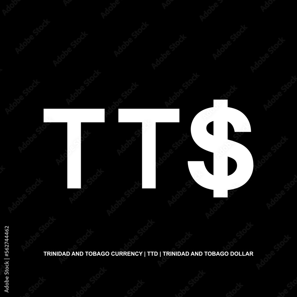 Trinidad and Tobago Currency Symbol, Trinidad and Tobago Dollar Icon ...