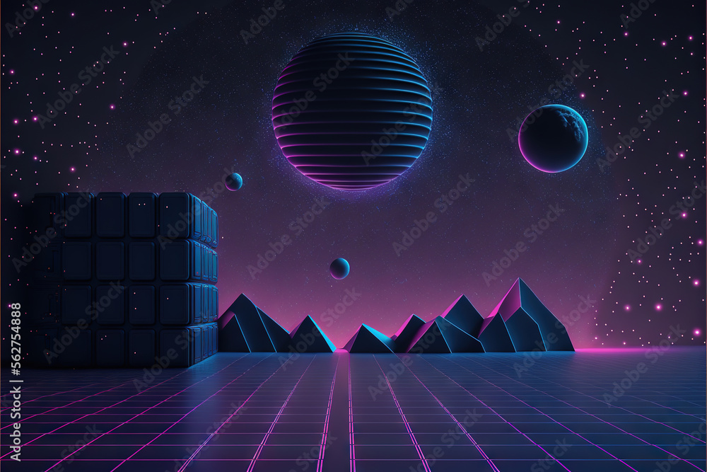 80s style background wallpaper - negative space background - free space ...