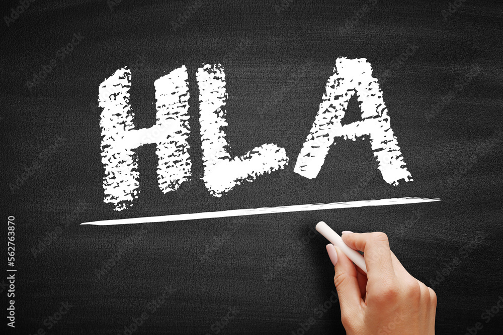 Fotografía HLA Human Leukocyte Antigen - complex of genes on chromosome ...