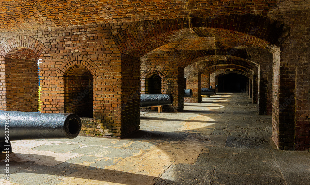 Civil War Era Battery, Fort Zachary Taylor Historic State Park, Key ...