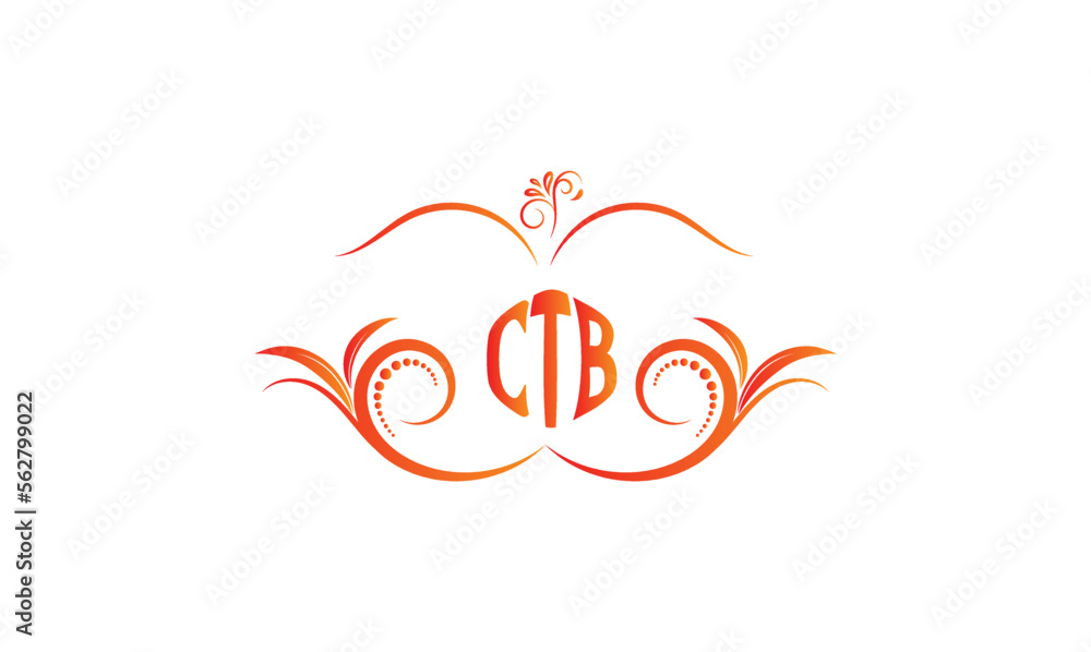 CTB Letter logo design, CTB vector logo, CTB with shape, CTB template ...