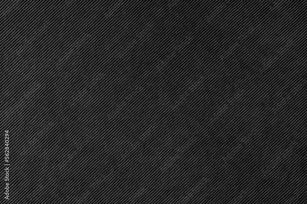 Texture background of velours black fabric. Upholstery velveteen ...