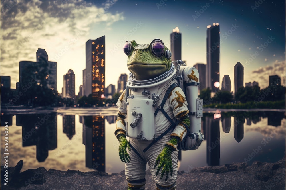 Astronaut Frog