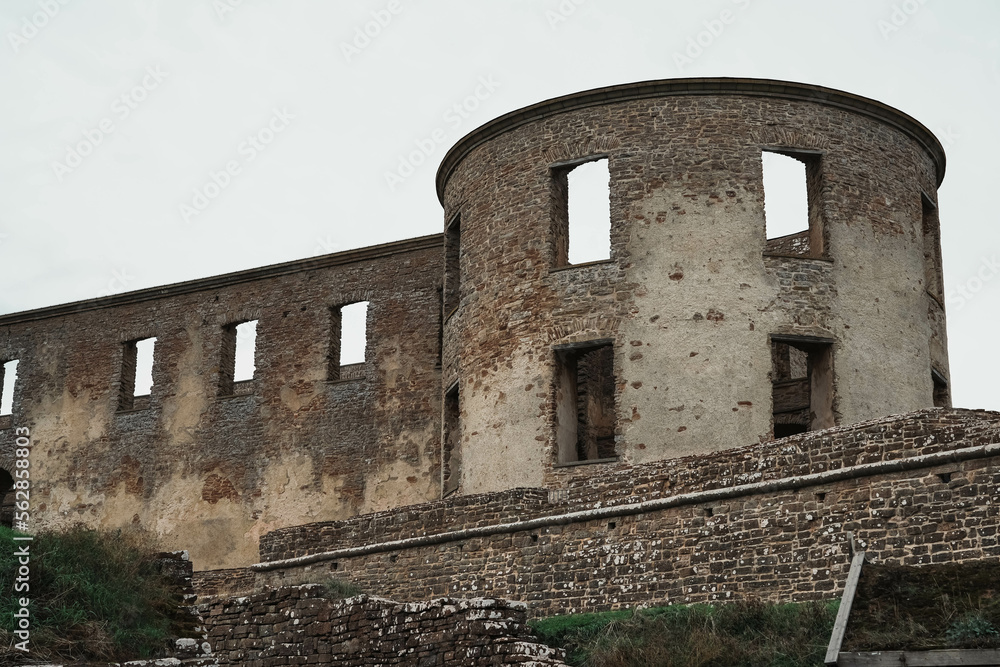 Borgholm, Sweden - 05 10 2022: Borgholm Castle. Medieval castle on the ...