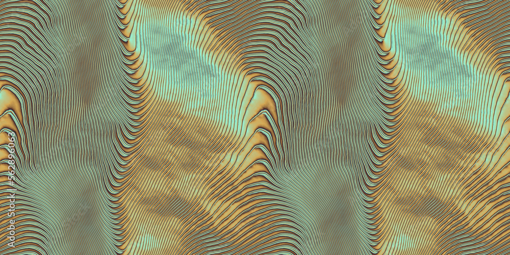Seamless abstract topographic map wavy ridged lines background texture ...