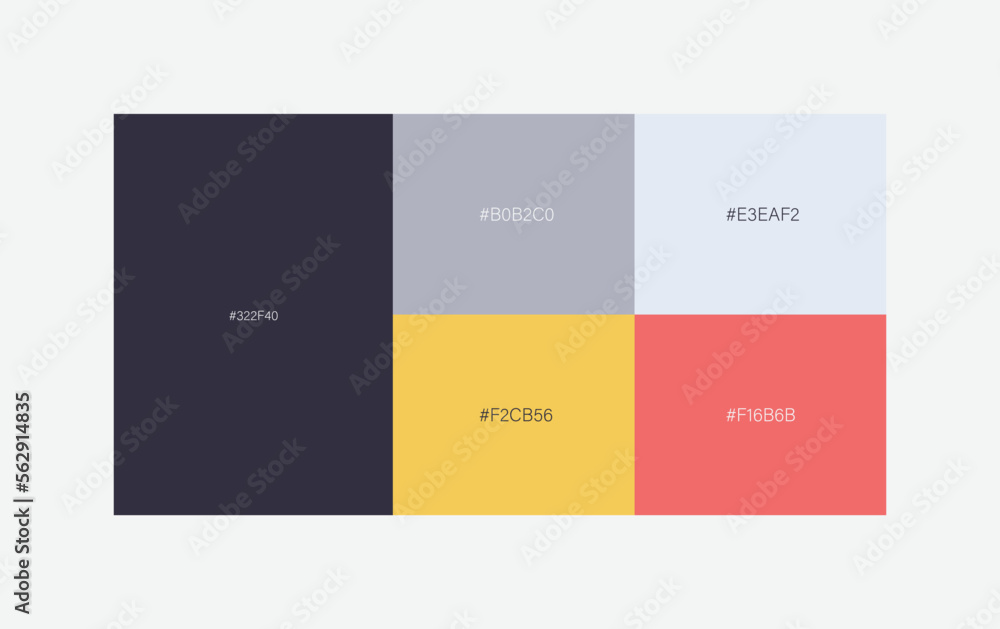 Vintage Color Chart. Print Test Page. HEX codes. Vector color palette ...