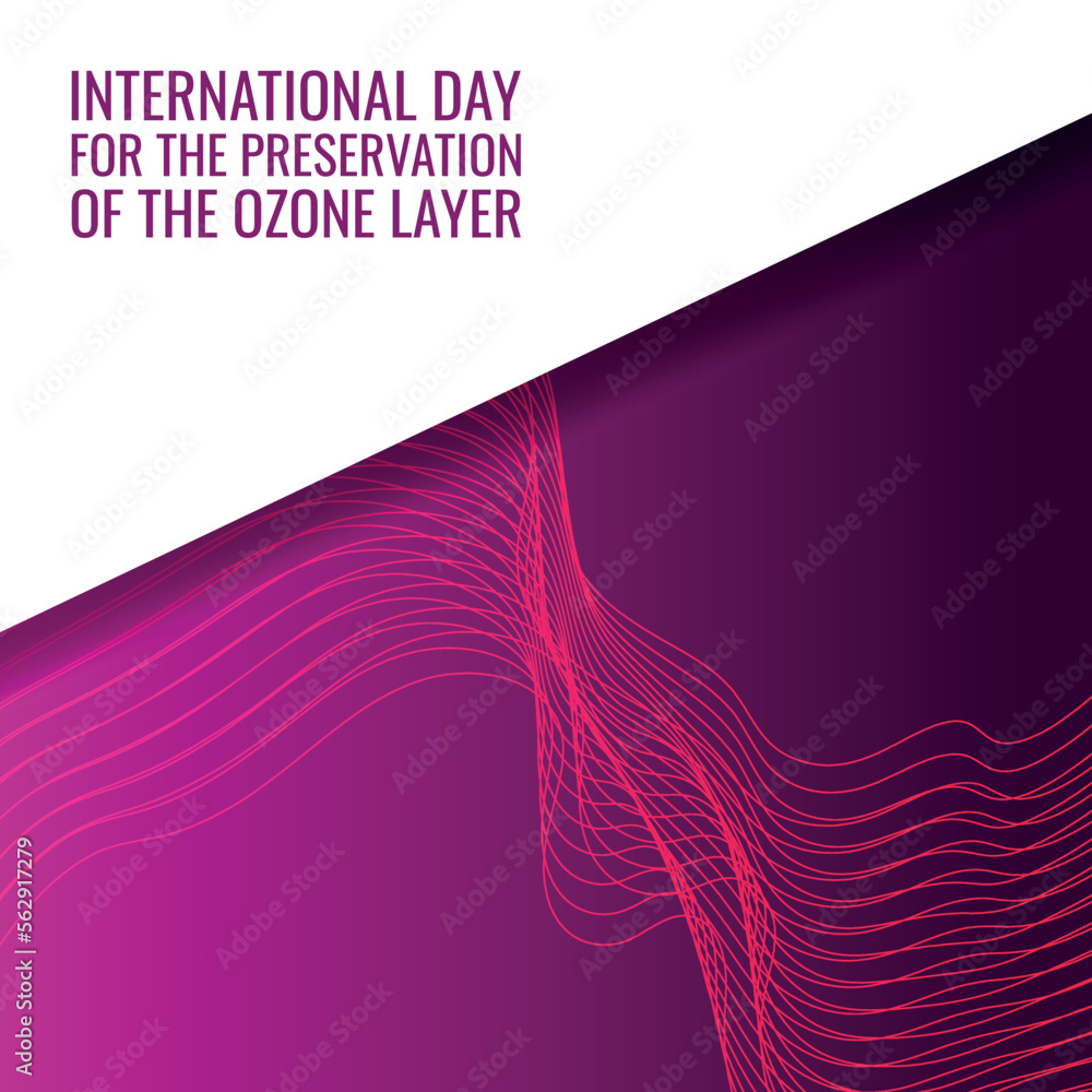 International Day for the Preservation of the Ozone Layer . Design ...