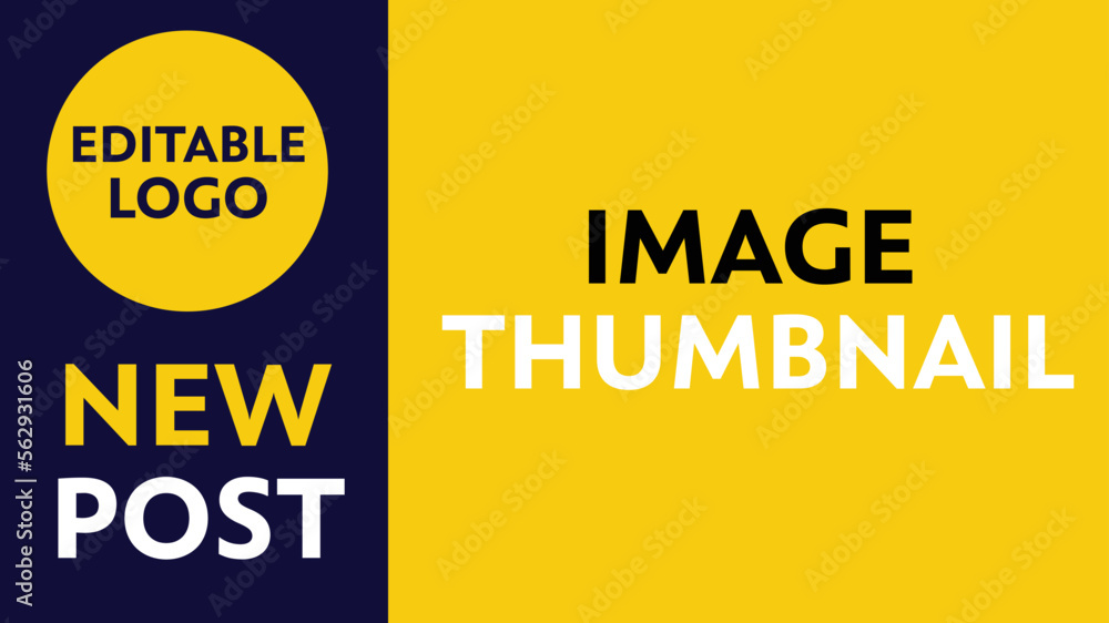 New blog, new blog post template, blog thumbnail template, social media ...