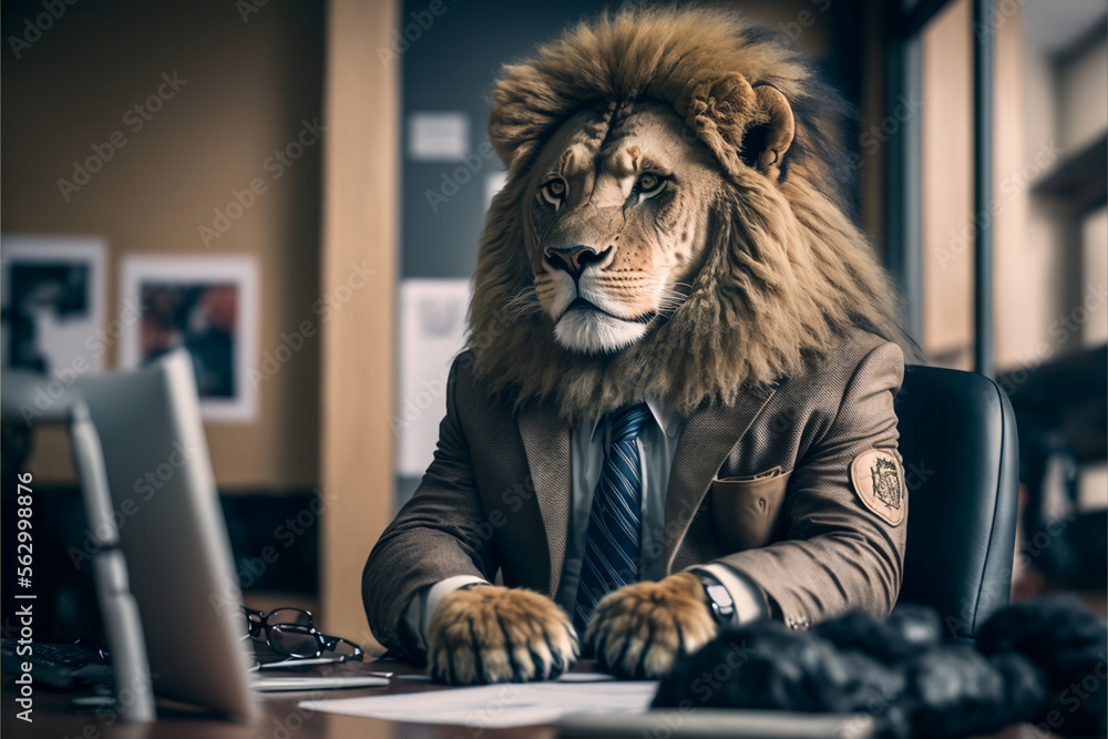 Lion With Human Body