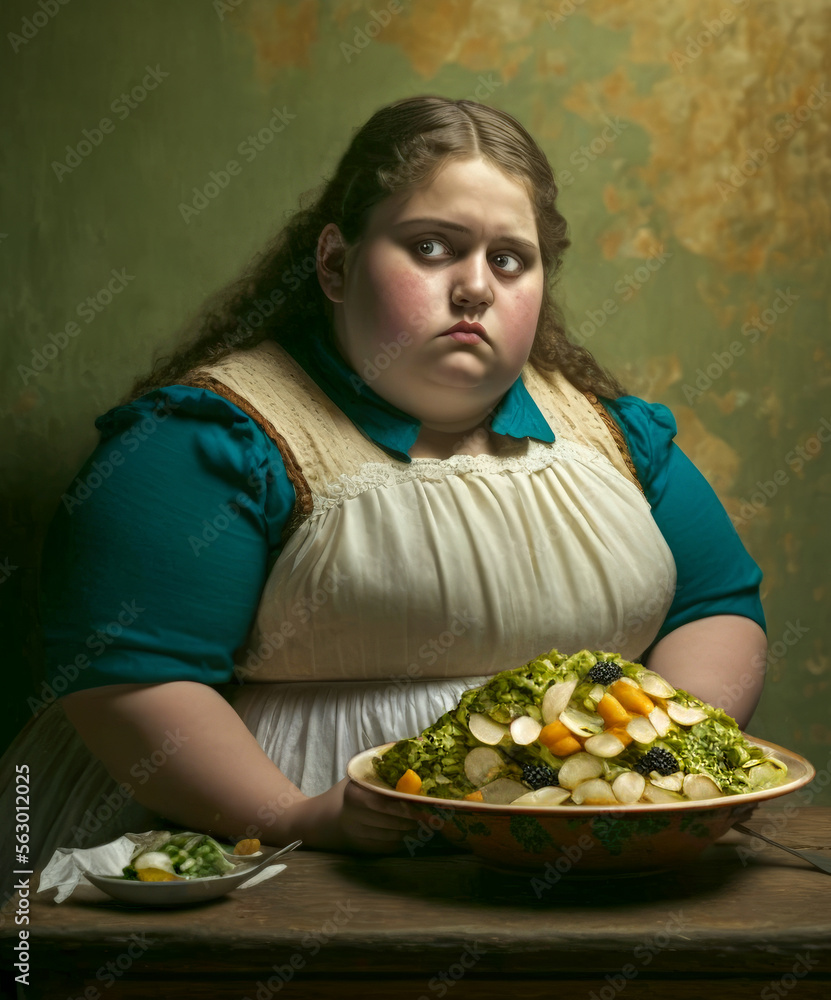 The Right Foods In The Right Amounts - Portion Size Matters Stock ...