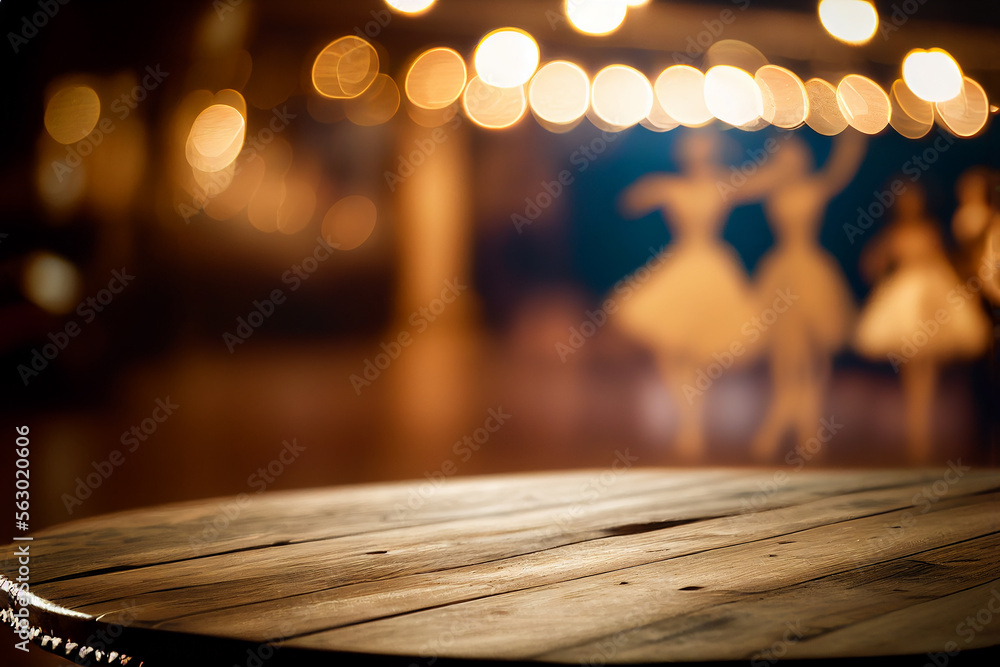 Theatre stage background created with generative Ai technology Stock ...