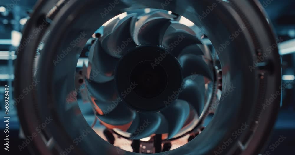 Adult Engineer in a White Scientist Coat with Laptop Computer Comes Up ...