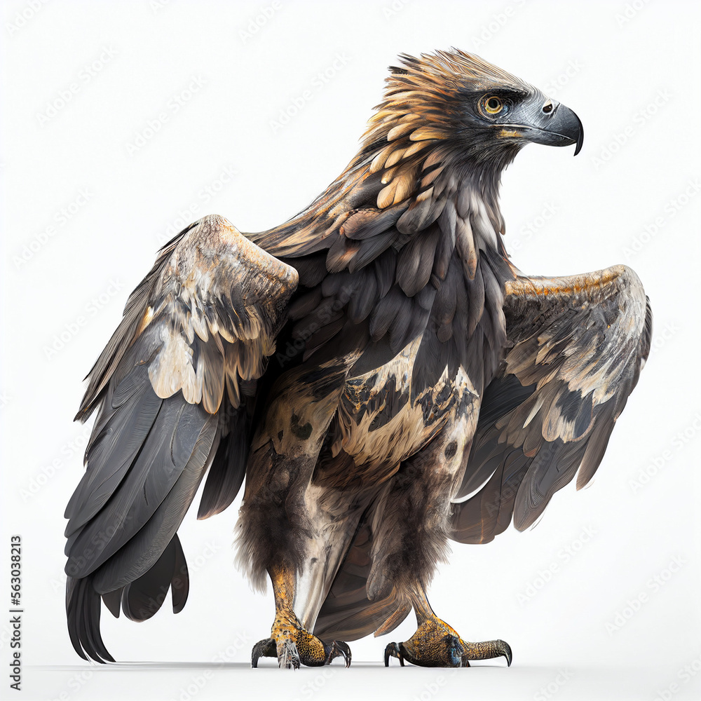 Argentavis Magnificens full body image with white background ultra ...