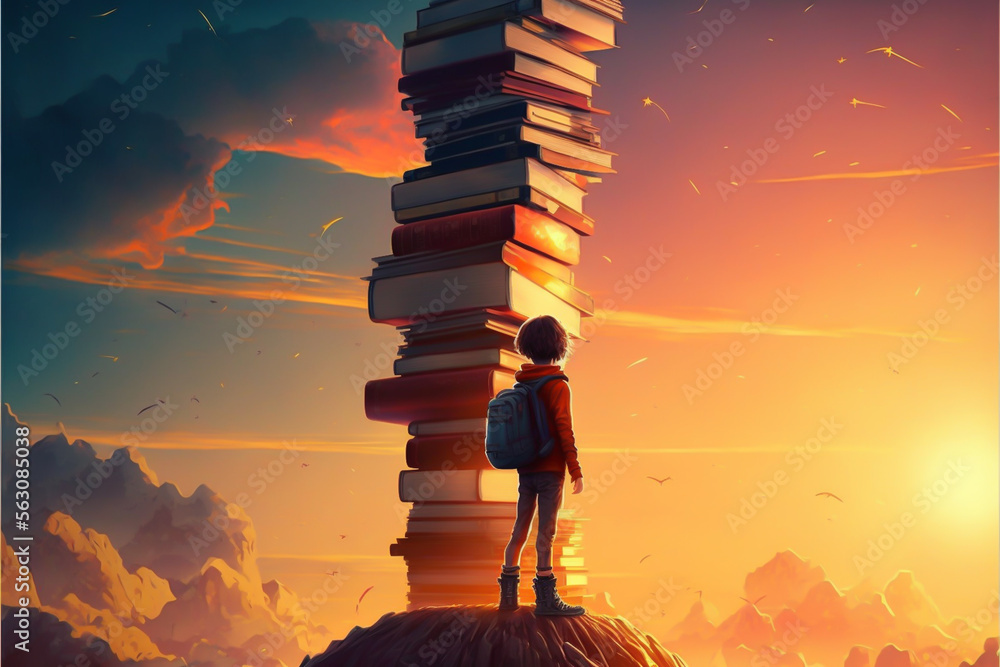 With the new school year upon us, a young, industrious student is ready ...