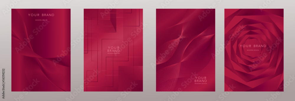 Luxury background with geometry line pattern (guilloche curves ...