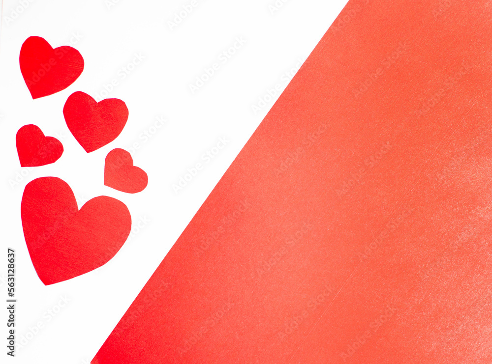 backdrop de corazones rojos con blanco ideal para portadas o imagenes ...