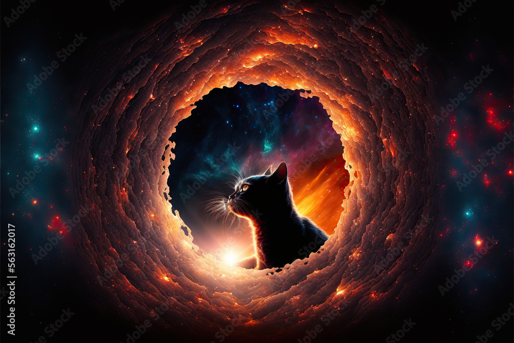 Black Hole Cat