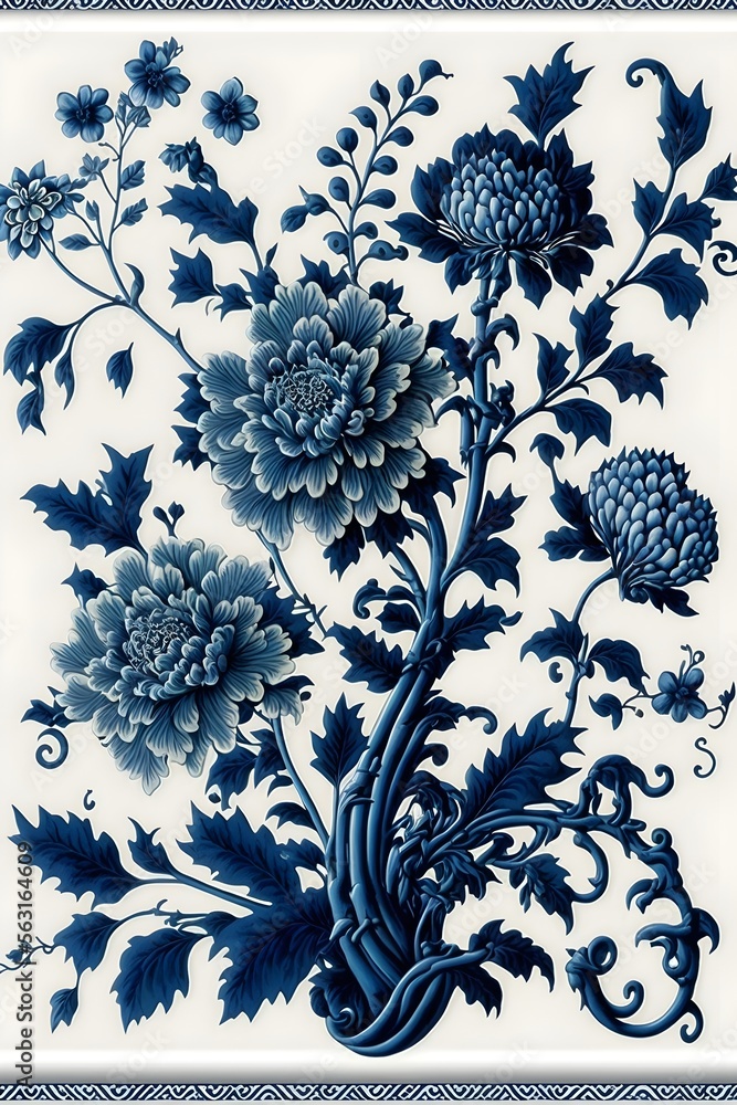 Traditional Chinese Flower Patterns