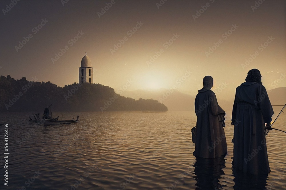 Christianity, religion, and biblical ideas. Jesus Christ, the Son of ...