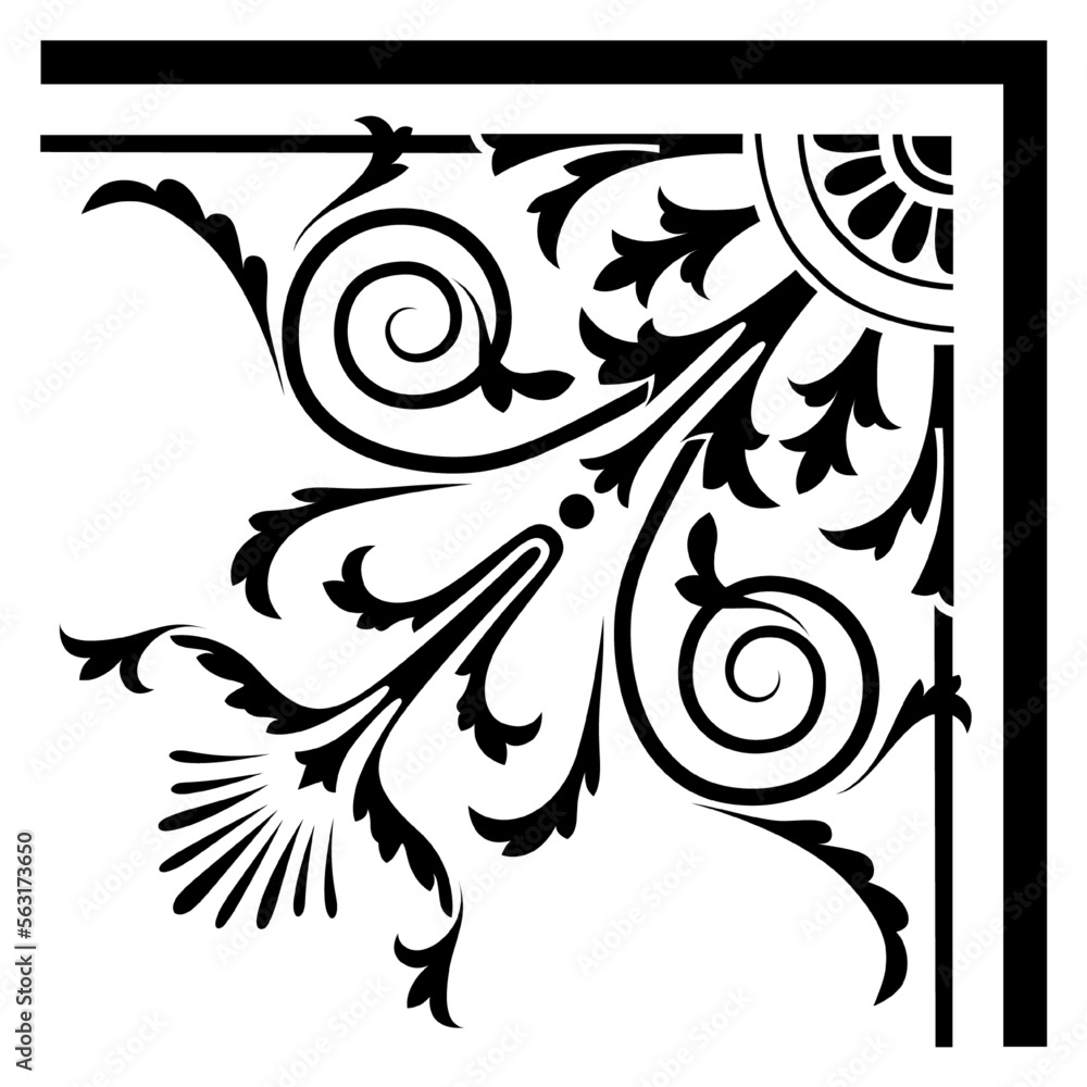 flourish vector, icon, symbol, logo, clipart, isolated. vector ...