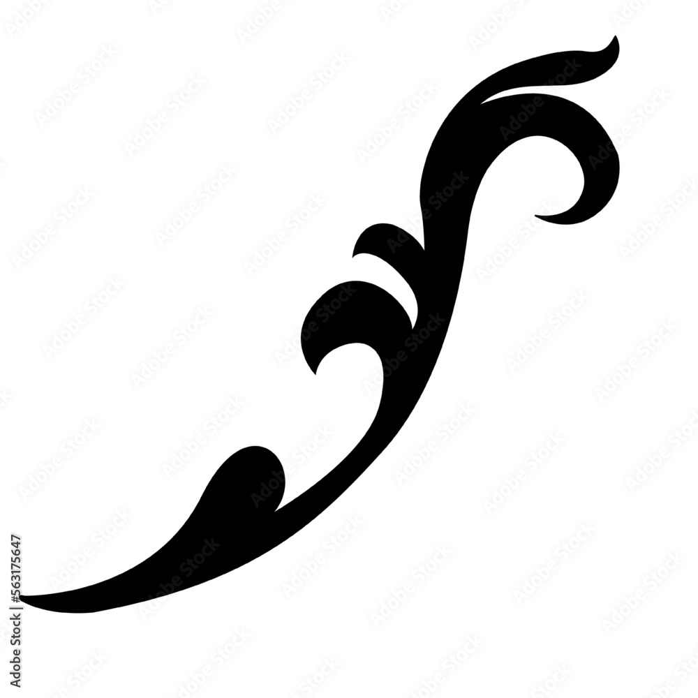 flourish vector, icon, symbol, logo, clipart, isolated. vector ...